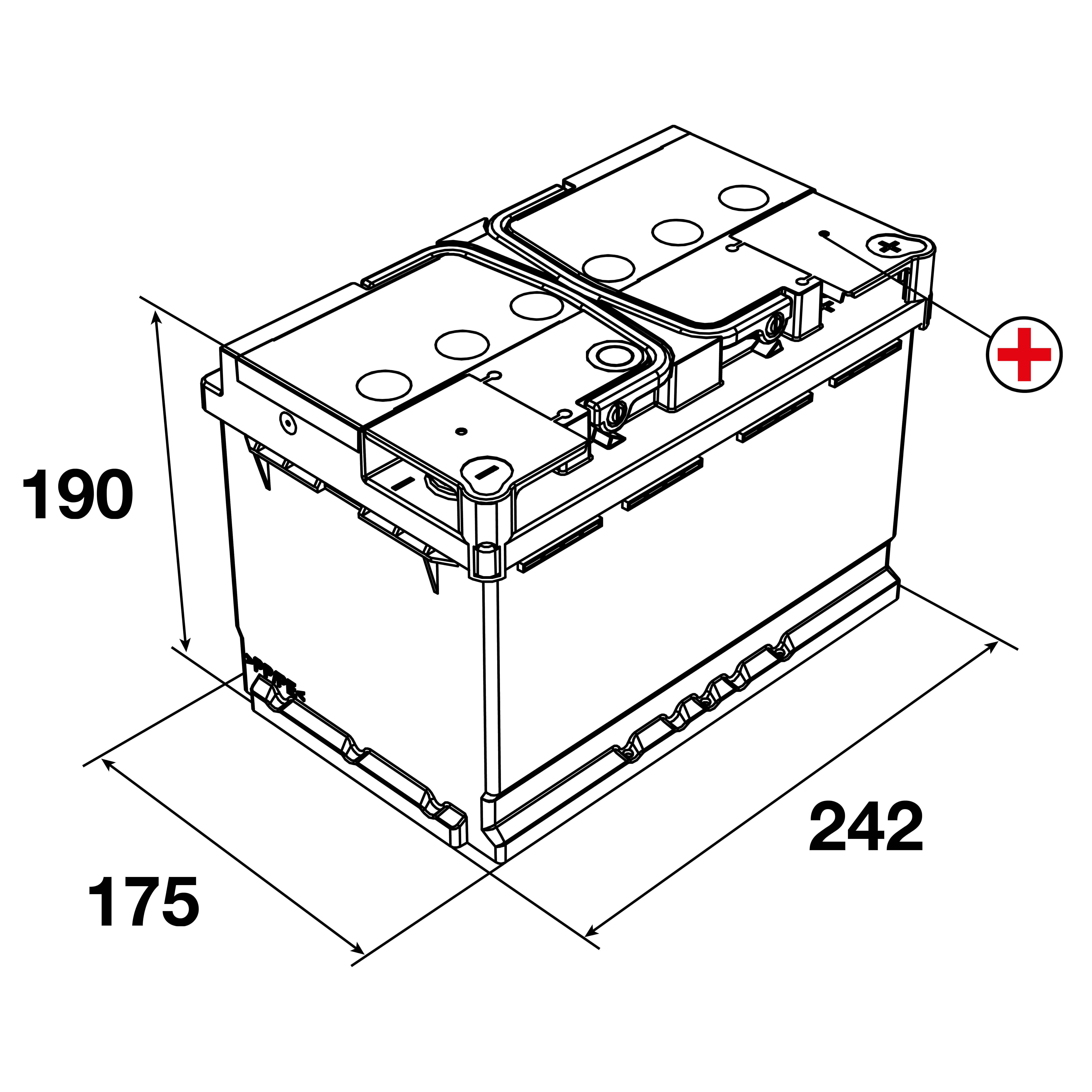 TITANIUM 12V 60Ah/600A – Proxivolt